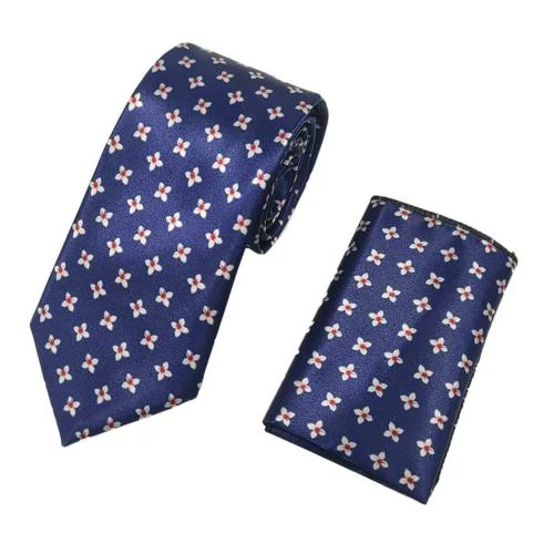 Buy Rare Combee Group Navy Blue Luxurious Premium Silk Necktie with ...
