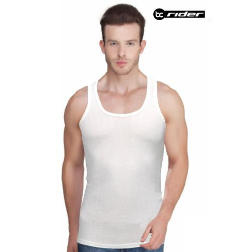 Buy Barry & Clark Men Brisk white Solid Mens Vest Online at Best Prices ...