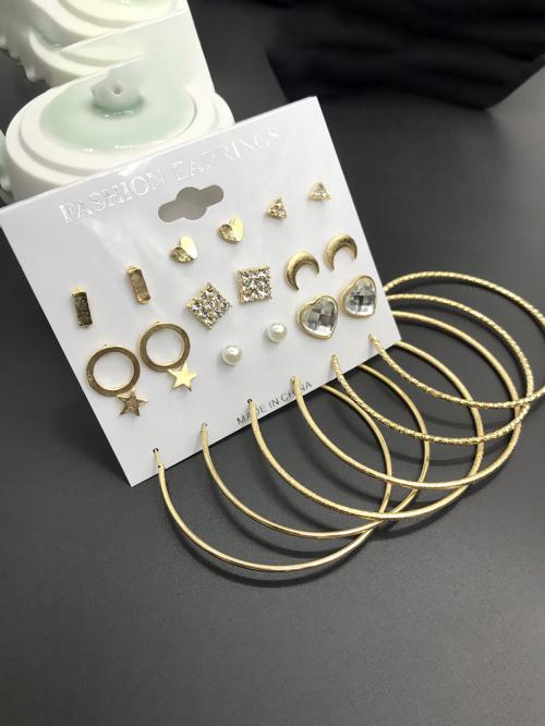 Buy Scintillare by Sukkhi Delicate Gold Plated Hoop & Stud Earring ...