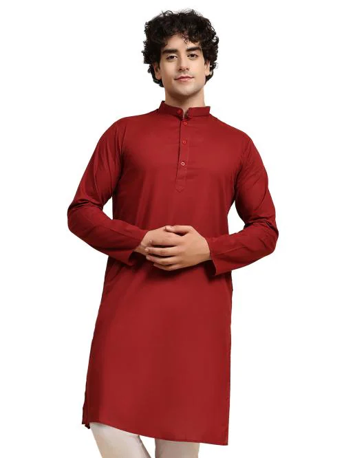 Buy SKAVIJ Men's Kurta For Festive Wear Pure Cotton Traditional Ethnic ...