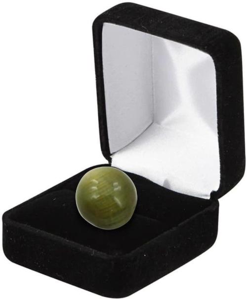 Buy Chopra Gems Brass 100 Percent Original 5.50 Ratti Cats Eye Gemstone Pendant Without Chain ...