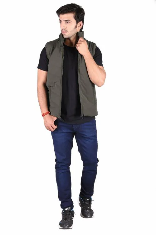 Buy Jaguro Men's Winter Reverisble Jacket Dual Side Wearable Online at ...