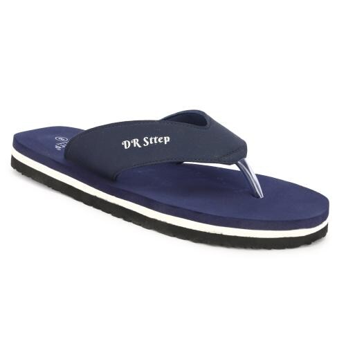 Buy DR STTEP Men's Blue Synthetic Slip-on Diabetic and Orthopaedic ...