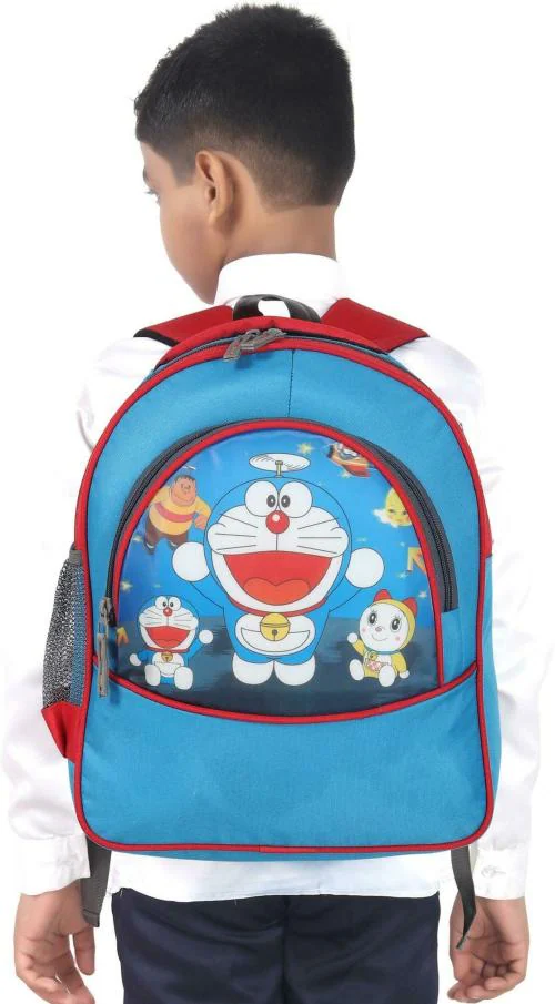 Buy Bayo Red & Blue | Polyester | Doraemon School Bag Online at Best Prices in India - JioMart.