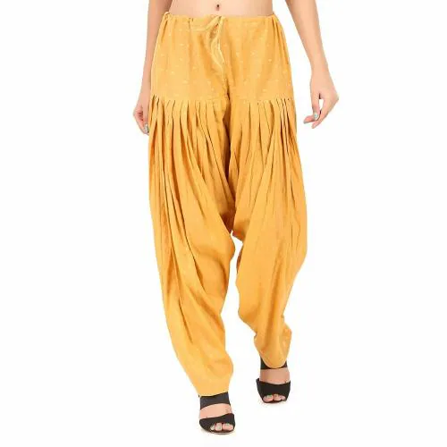 Buy Co Colors Women Chikku Banarasi Thread Design Regular Fit Patiala ...