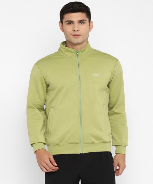 Buy FURO By Red Chief Light Green Full Sleeve Solid Regular Fit Viscose ...