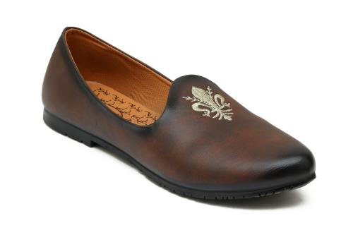Nadewear Mojari For Men (Brown) - JioMart