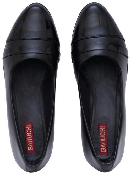 Buy Banuchi women Black wedges heels sandals Online at Best Prices in ...