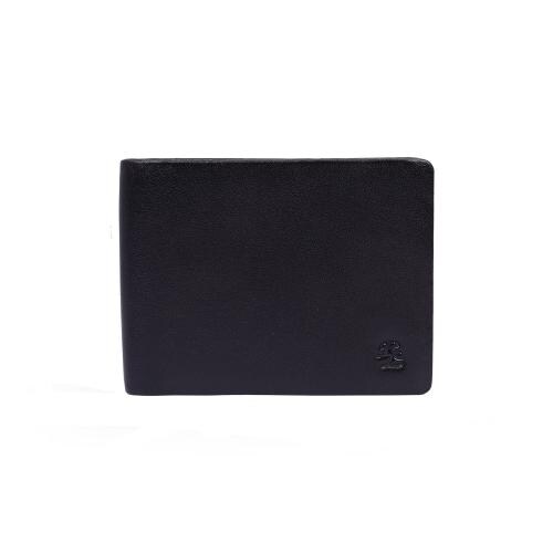 Buy Rustic Leather Stitchless Nappa Leather Wallet for Men Black Online ...