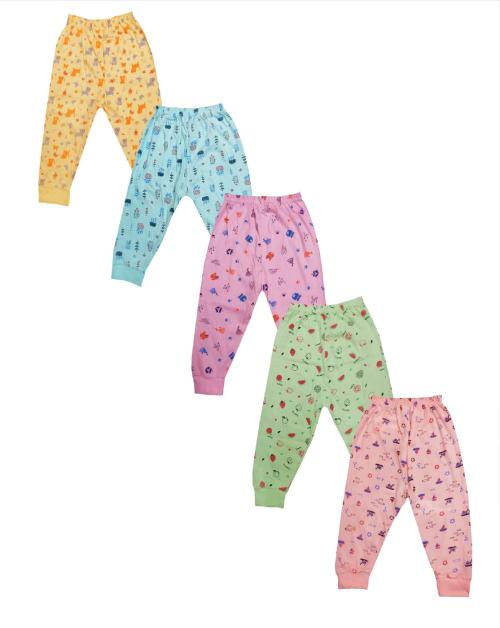 Buy MRB Boy Baby Multicolor Printed 100% Cotton Pack Of 5 Dress Online ...