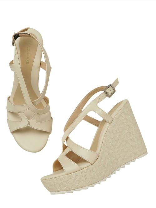 Buy Marc Loire Women Cream Wedges Online at Best Prices in India - JioMart.