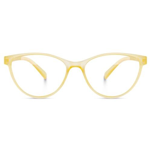 Buy SunglassesMart Emiltus Yellow Spectacle Frame For Men And Women ...