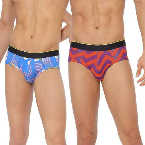 Buy bummer Printed Briefs For Men | Solids Micro Modal Fabric Feels Soft & Cozy | 4 Way Stretch ...