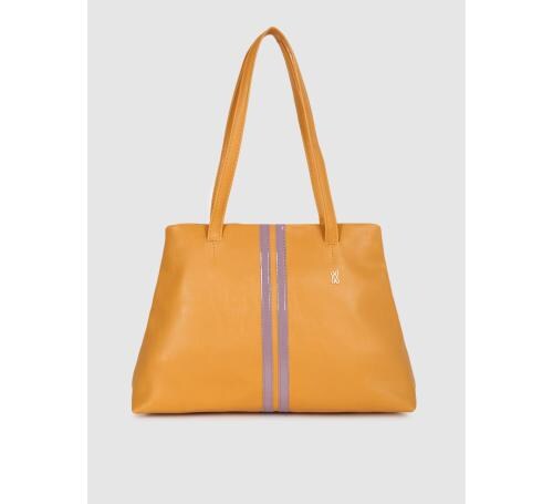 Buy Baggit Women Yellow Synthetic Structured Shoulder Bag - L Online at ...