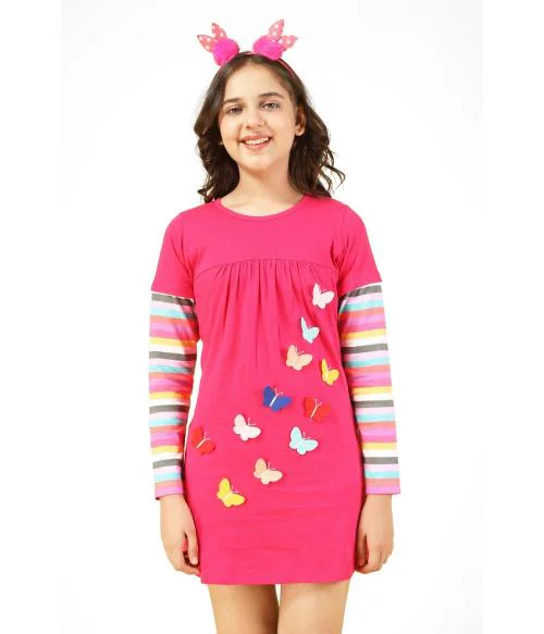 Buy KYDA KIDS Girls Long t-Shirt - Full Sleeve Pack of 1 s Online at Best Prices in India - JioMart.