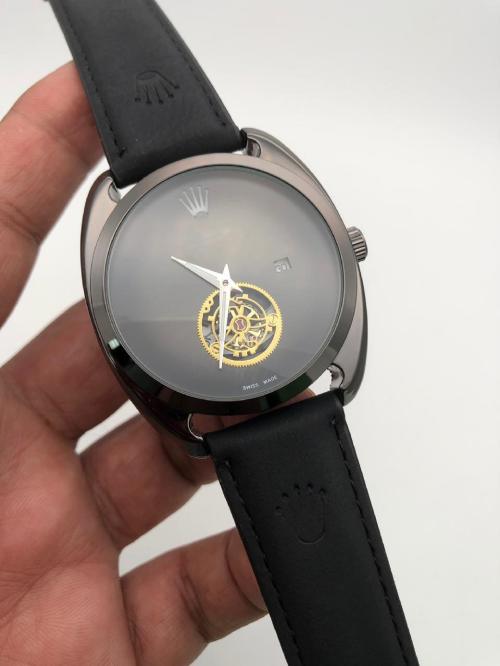 Buy SHOP YOUR STYLE Date Display Dial Leather Belt Analog Watch - for ...