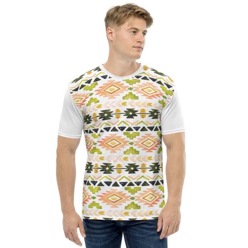 Buy CLOTHINK HUB Men's Regular Fit Half Sleeve Multicolor Printed Solid ...