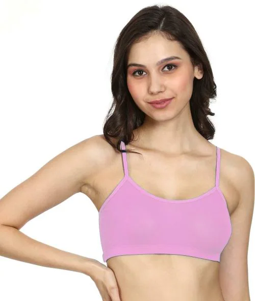 Buy Mysha Women Pink Cotton Blend Bra (34) Online at Best Prices in India - JioMart.