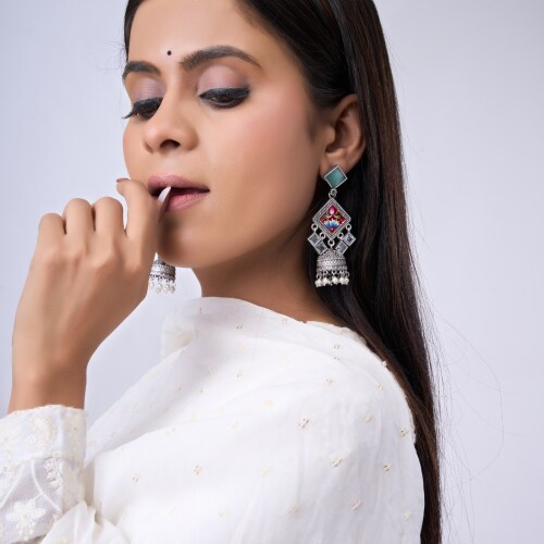 Buy VIHAA JEWELLERY MYSTIC MOON DROP VIHAA JEWELLRY EARRING Online at ...