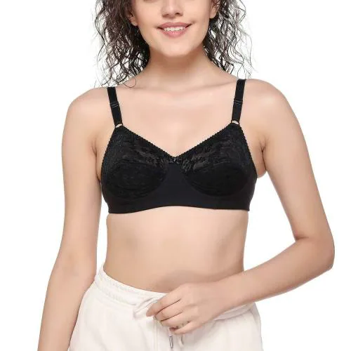 Buy Salsa Women's Sl-007 Full Coverage Non Padded Cotton Full Coverage Bra Online at Best Prices ...