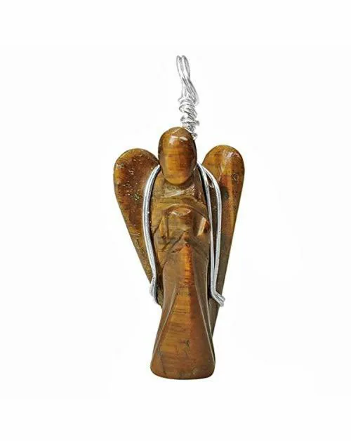 Buy Shubhanjali store Crystal Stone Angel Pendant for (Women) Online at ...