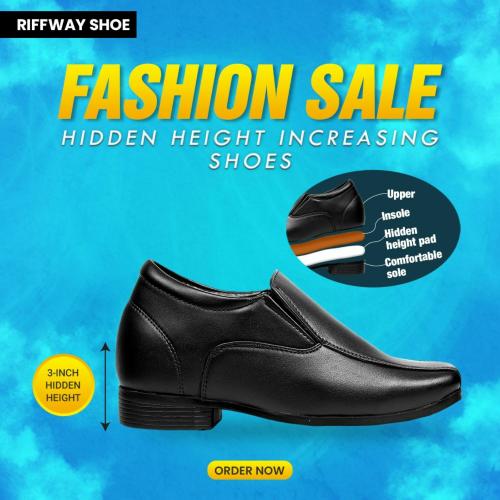 Buy inlazer 3 Inch Height Increasing Formal Shoes | Moccasin Slip-on ...