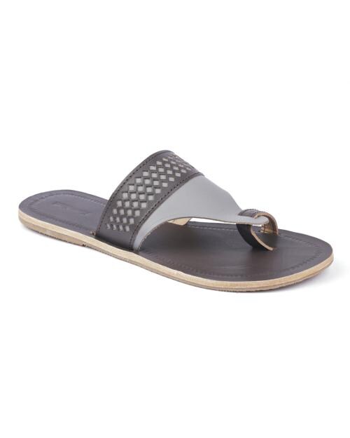 Buy Korakari Daily - Brown & Grey Chappal Online at Best Prices in ...