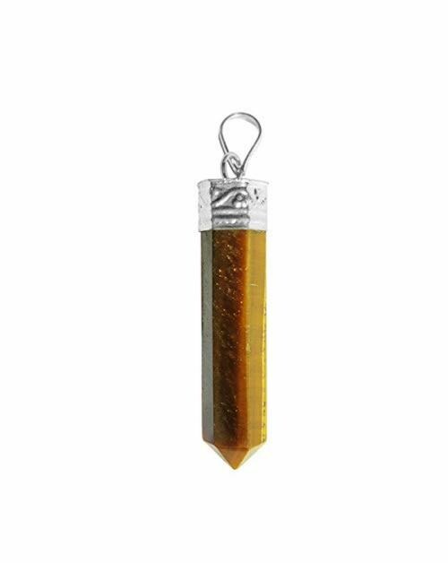 Buy Shubhanjali store Stone Pencil Shape Pendant for (Women and Men ...