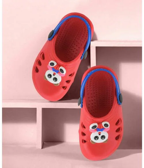 Buy NEOBABY Red Boys & Girls Sling Back Clogs Online at Best Prices in ...