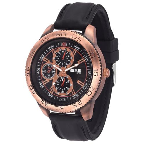 Buy Axe Style Analog Black Dial and Strap Wrist Watch for Men - (X0150S ...