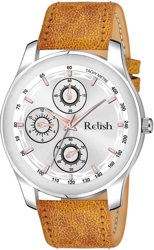 Buy RELISH Analog White Rose Gold Watch For Men RE-BB8234 Online at Best Prices in India - JioMart.