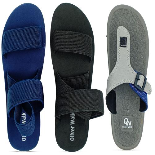Buy OLIVER WALK Trendy Men Slipper And Sandal Online at Best Prices in ...