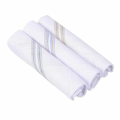 Buy Ralish Cotton Premium Handkerchief Hanky for Men's Pack of 3 Online ...