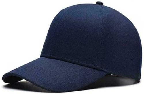 Buy ALAMOS Unisex Navy Blue Plain Baseball Cap (Free Size) Online at ...