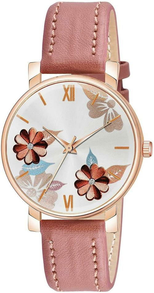 Buy SPLAZOS Analog Peach Dial and Strap Wrist Watch for Girls Online at ...