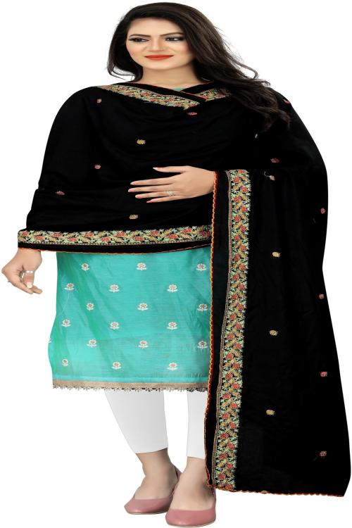 Buy Ebadat Rayon Embroidered Women Dupatta Online at Best Prices in ...