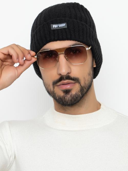 Buy AMOLDO Self Design Beanie Cap Online at Best Prices in India - JioMart.