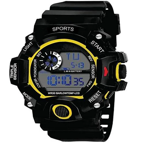 Buy MVS Multi-Functional Digital Sports Watch for Boys & Men with Alarm ...