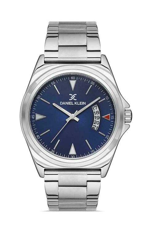 Buy Daniel Klein Analog Blue Dial Silver Strap Watch For Men Online at Best Prices in India ...