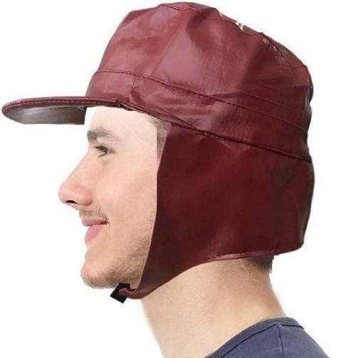 Buy ATABZ Rain caps water proof Maroon color Online at Best Prices in ...