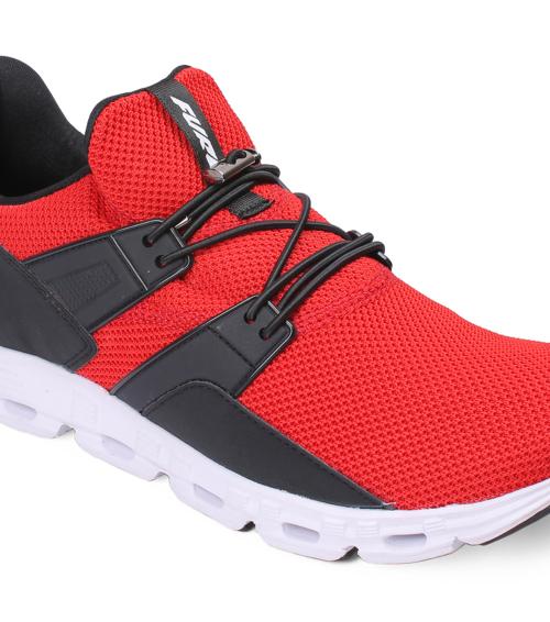 Men's Black Red Running Shoe - JioMart