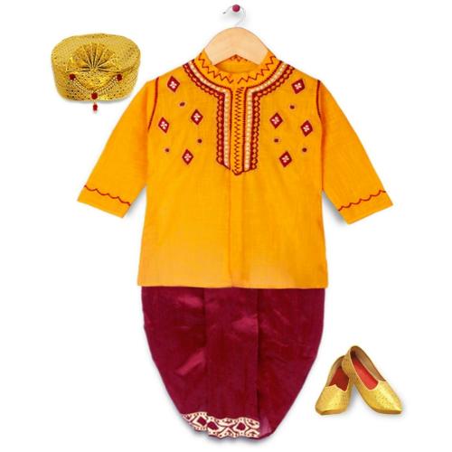 Buy Indi Baby Boys mustmom Rice Ceremony ,Festive And Party Ethnic ...