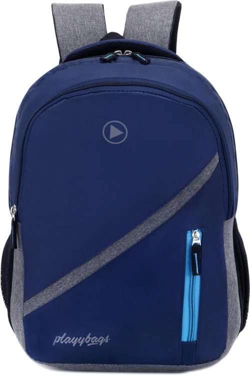 Buy playy bags Blue Polyster Laptop Backpack - 35 L Online at Best ...