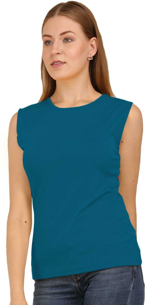 Buy THE BLAZZE_Women Cotton Blend Blue Top_L Online at Best Prices in India - JioMart.