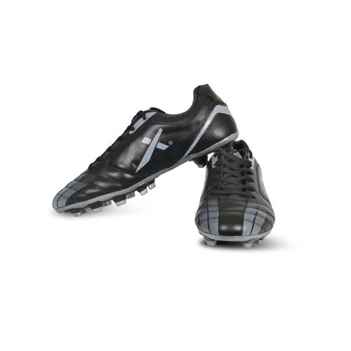 Buy Vector X SPEED Football Shoes for Men (Black-Grey) Online at Best ...