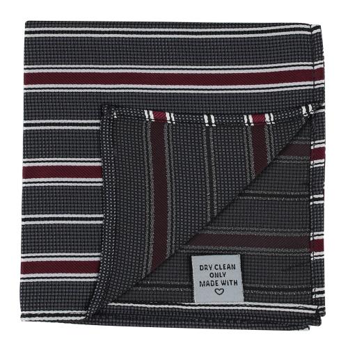 Buy Kavove The Divine Striped Grey Pocket Square For Men Online at Best Prices in India - JioMart.