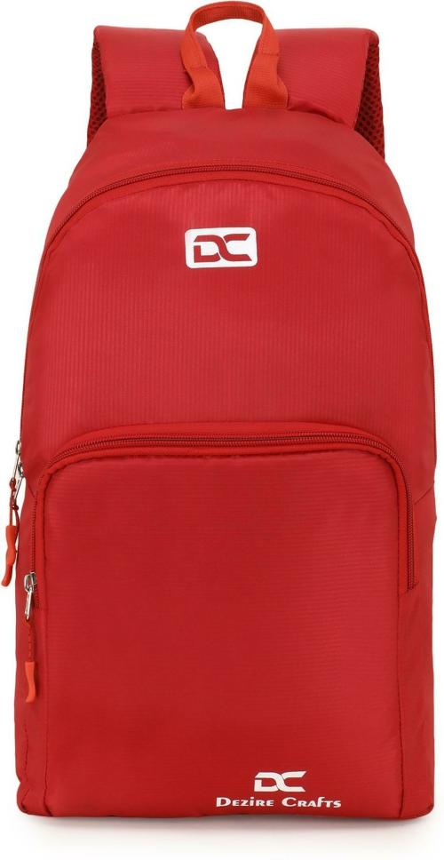 Buy Dezire Crafts Red Backpacks 10 L DC BAGS 310 Online at Best Prices ...