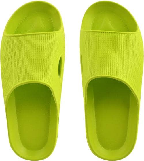 Buy Slipover Men EVA Slides (Green), size 9 Online at Best Prices in ...