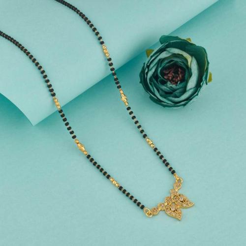 Buy VIHAA JEWELLERY Gold-Plated Alloy Gold Maharashtrian Vati Design ...