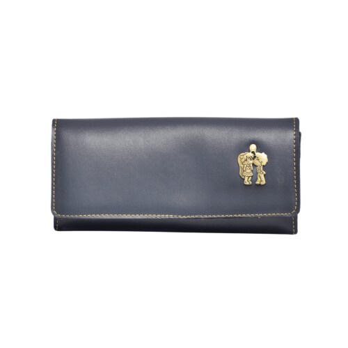 Buy Vorak Ahimsa Vegan leather Premium Lady Wallet - Royal Blue Online at Best Prices in India ...